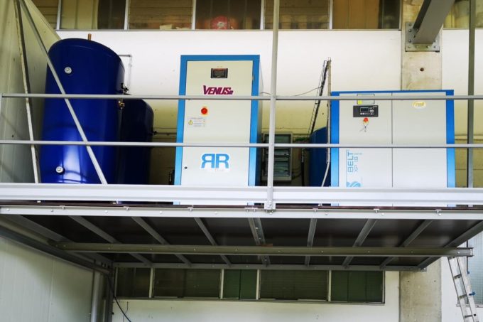 Impianto completo per fornitura azoto in ambito alimentare in Piemonte ...